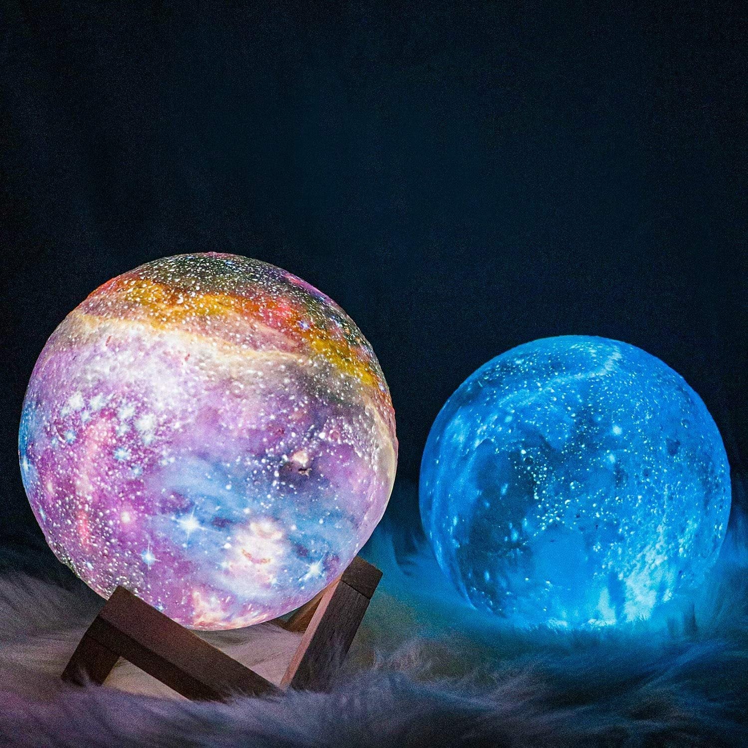 LunaGlow – Luxury Galaxy Table Lamp with Cosmic Elegance for Atmospher