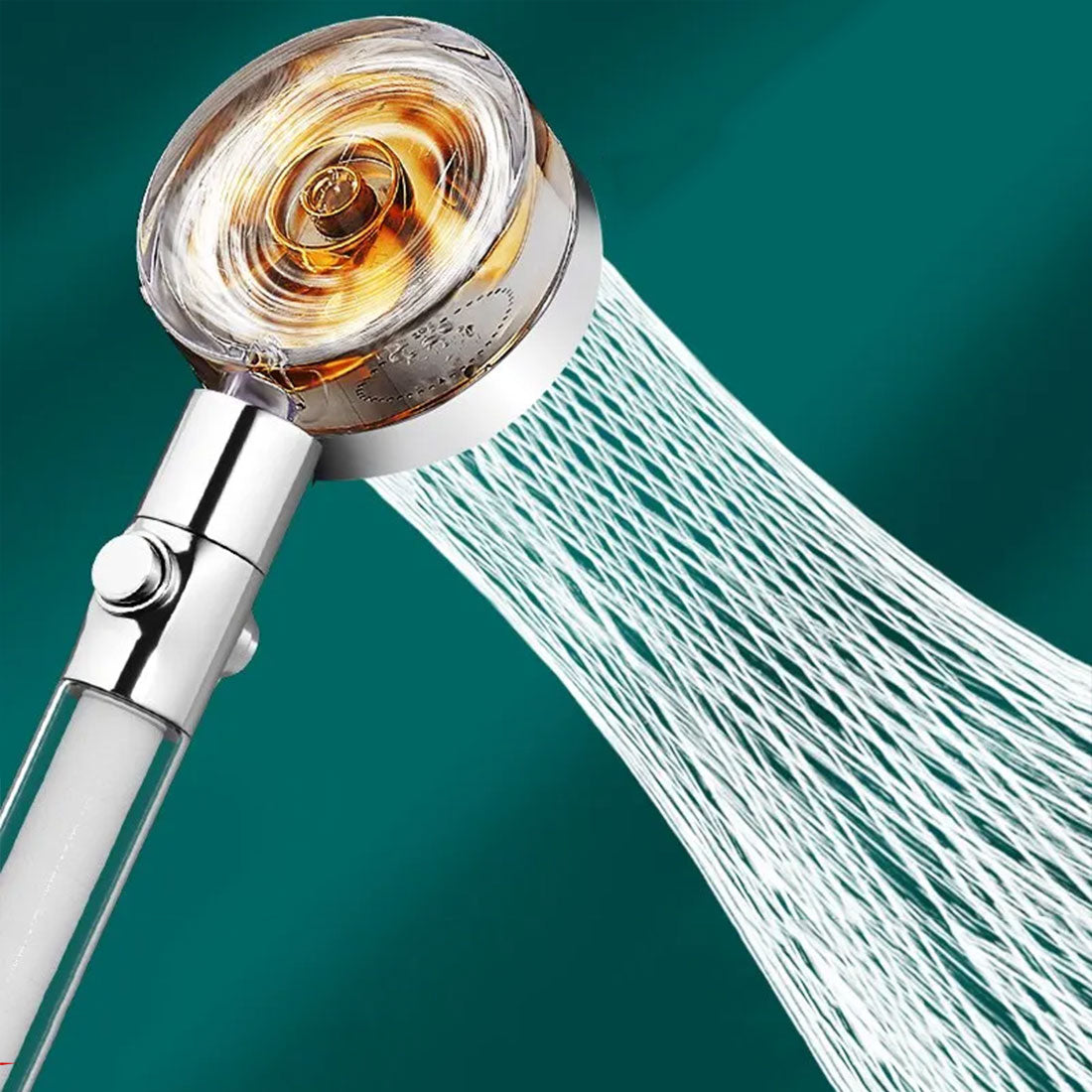 AquaFlow – Powerful Propeller Shower Head with Adjustable Water Pressu